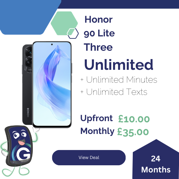 Honor 90 Three Unlimited Data - Get Connected