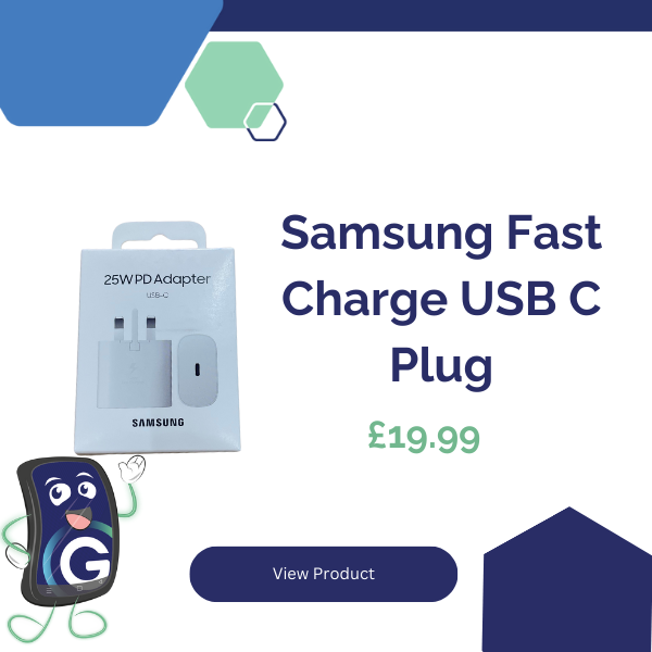 Samsung Fast Charge USB C Plug - Get Connected